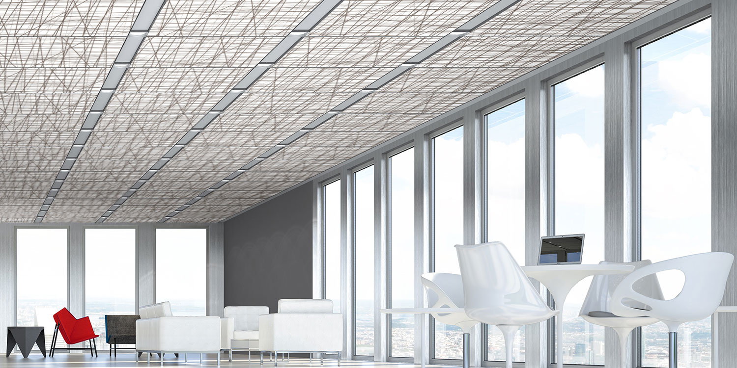 Techstyle Graphic Acoustical Ceilings - Hunter Douglas Architectural