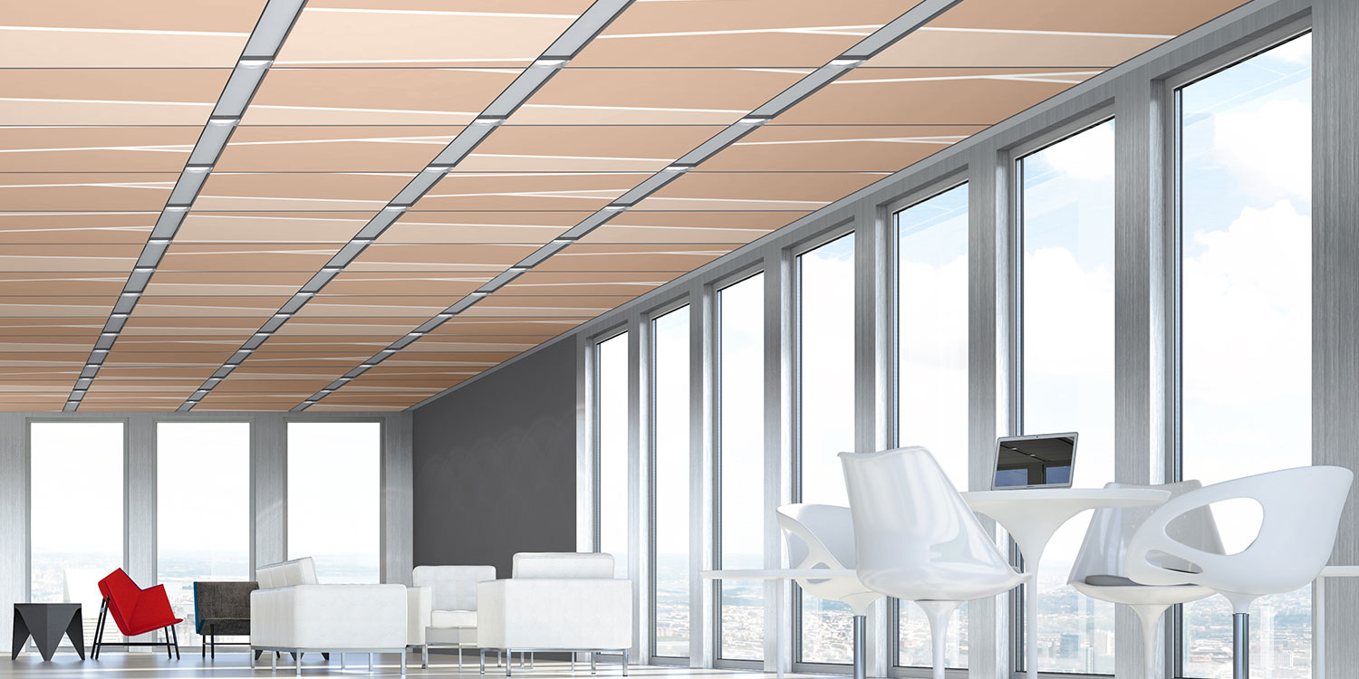 Techstyle Graphic Acoustical Ceilings - Hunter Douglas Architectural