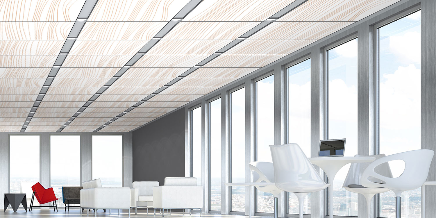 Techstyle Graphic Acoustical Ceilings - Hunter Douglas Architectural